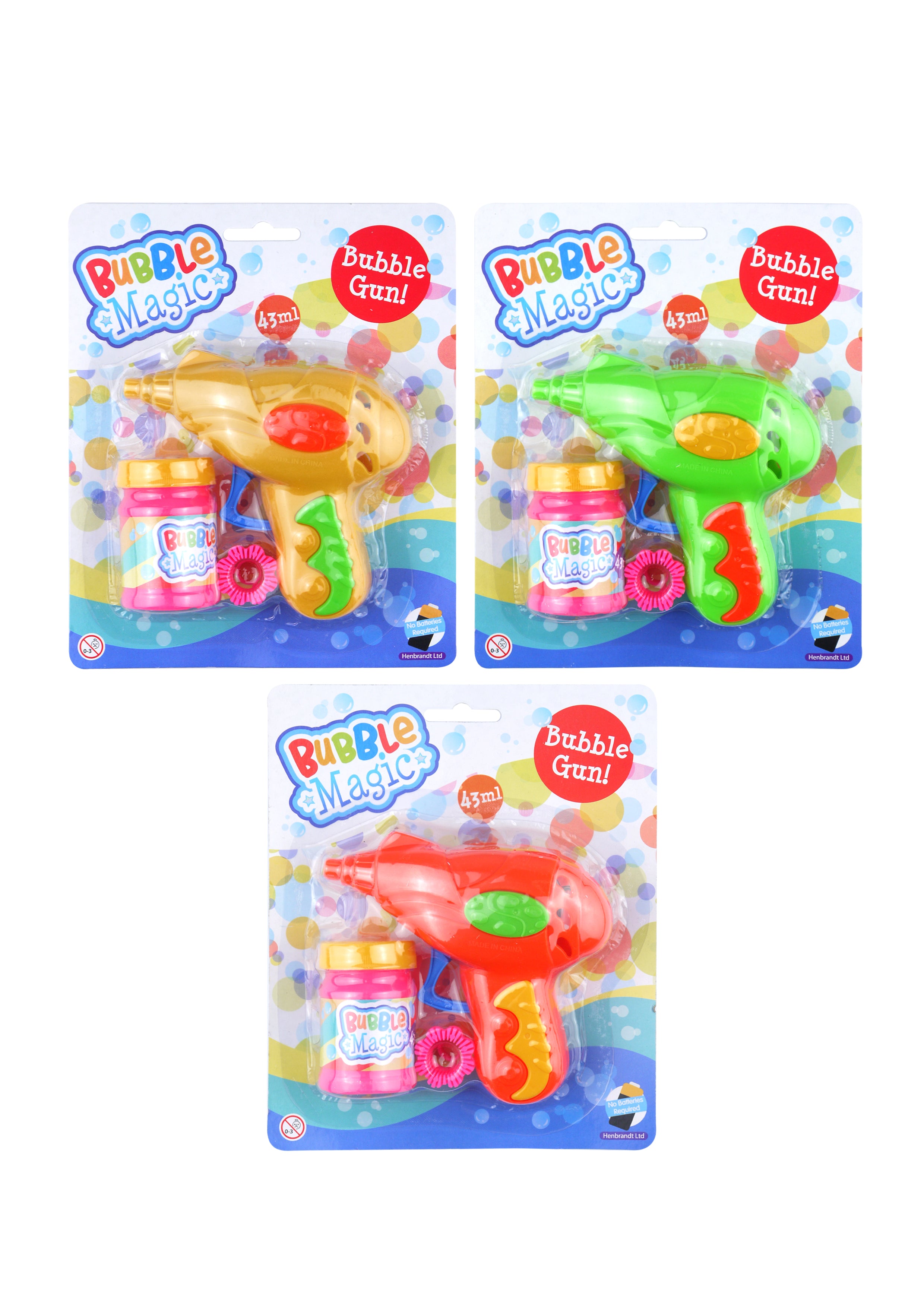 Bubble gun no batteries store